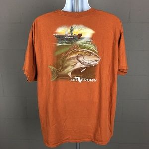 Flo Grown | Shirts | Flo Grown Mens Tshirt Size 2x Orange Rx | Poshmark